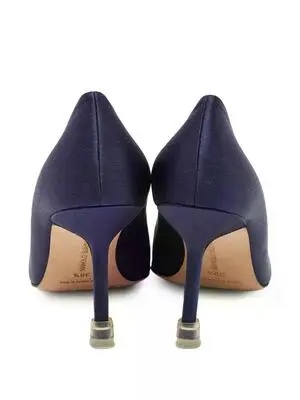 Manolo Blahnik Hangisi Embellished Pumps