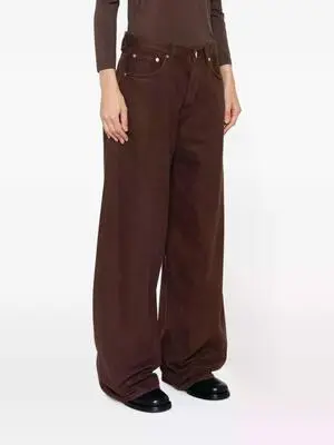 HAIKURE Wide-leg Jeans - Brown