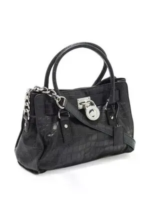 Michael Kors Hamilton Croc-embossed Tote Bag