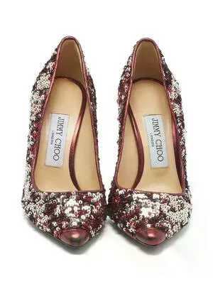 JIMMY CHOO Anouk Sequin Pumps