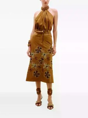 Silvia Tcherassi Ann Halterneck Blouse