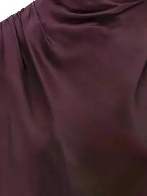 Vince Draped High-neck Blouse