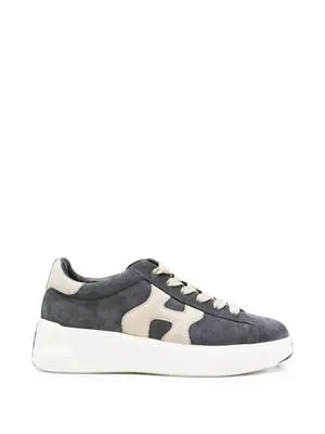 Hogan Rebel Logo-patch Suede Sneakers