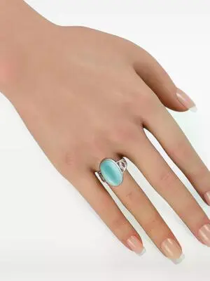 LB EXCLUSIVE Turquoise And Diamond Ring