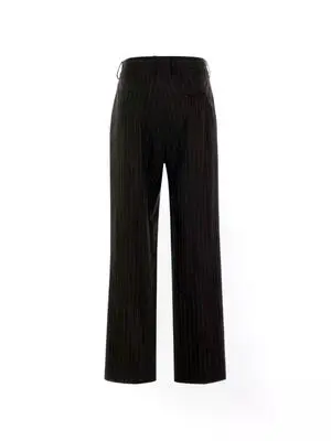 BLAZÉ MILANO Lady Maud Fox Pinstriped Tailored Trousers