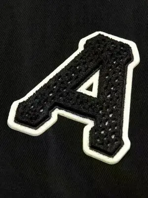 AAPE BY *A BATHING APE Embroidered Layered-hem T-shirt