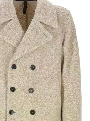 Harris Wharf London Double-breasted Bouclé Coat