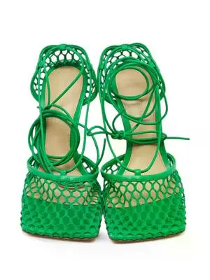 Bottega Veneta Stretch Square-toe Pumps