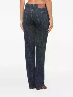 Etro Paisley-print Jeans