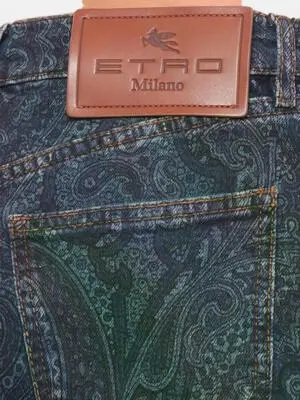 Etro Paisley-print Jeans