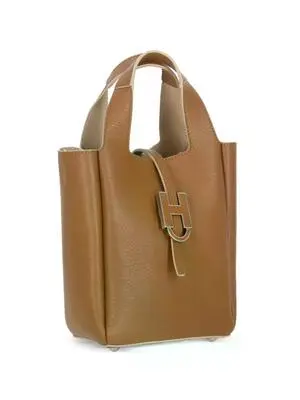 Hogan Mini Shopping Bag With H Pendant