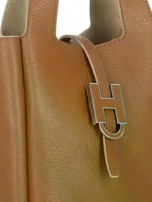 Hogan Mini Shopping Bag With H Pendant