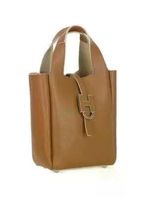 Hogan Mini Shopping Bag With H Pendant