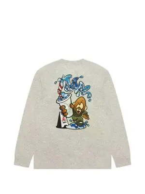AAPE BY *A BATHING APE Aaper Graphic-print T-shirt - Grey