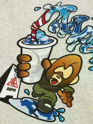 AAPE BY *A BATHING APE Aaper Graphic-print T-shirt