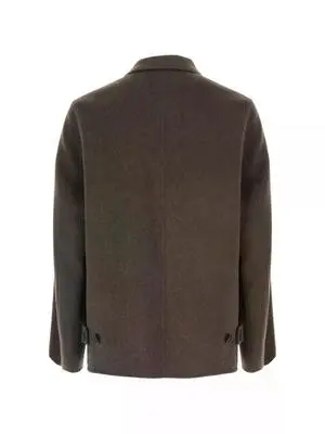 Mauro Grifoni Button-fastening Brushed Coat