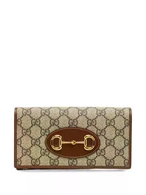 Gucci Horsebit 1955 Gg Supreme Wallet