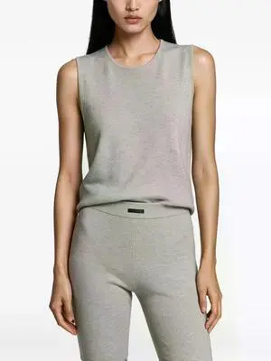 Fear Of God Ribbed-knit Tank Top - Grey