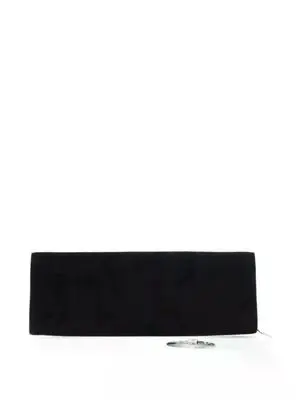 Simkhai Embellished Suede Clutch Bag