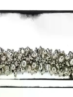 Simkhai Embellished Suede Clutch Bag