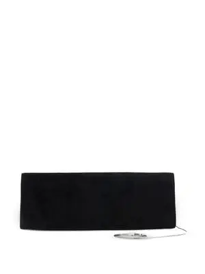 Simkhai Embellished Suede Clutch Bag