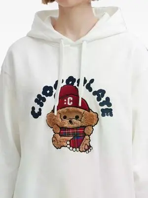 CHOCOOLATE Graphic Print Drawstring Hoodie