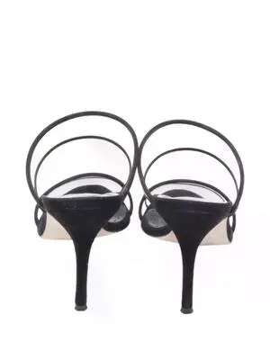 Manolo Blahnik Pvc Strap Mules