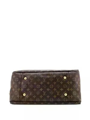 LOUIS VUITTON Artsy Monogram Canvas Mm Hobo Bag - Brown