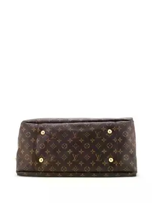 LOUIS VUITTON Artsy Monogram Canvas Mm Hobo Bag - Brown
