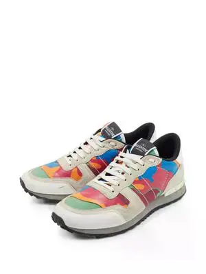 Valentino Garavani Rockrunner Lace-up Sneakers