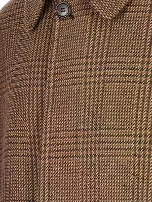 Corneliani Prince Of Wales Check Single-breasted Coat