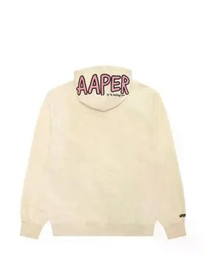 AAPE BY *A BATHING APE Logo Print Hoodie