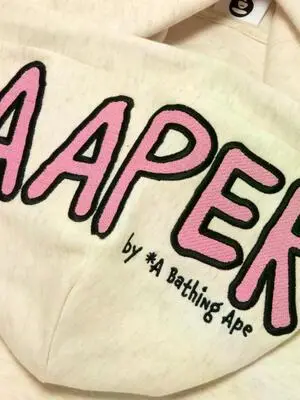 AAPE BY *A BATHING APE Logo Print Hoodie