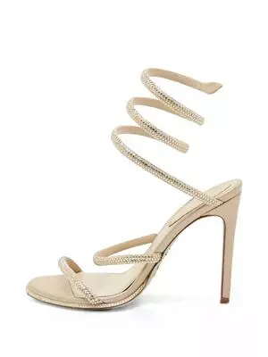 Rene Caovilla Cleo Crystal-embellished Sandals