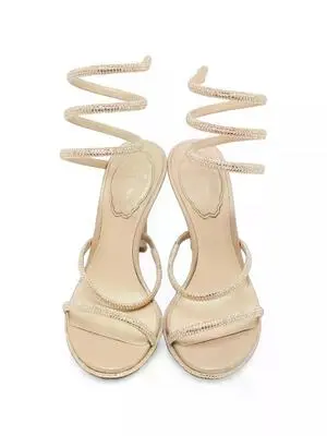 Rene Caovilla Cleo Crystal-embellished Sandals
