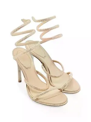 Rene Caovilla Cleo Crystal-embellished Sandals