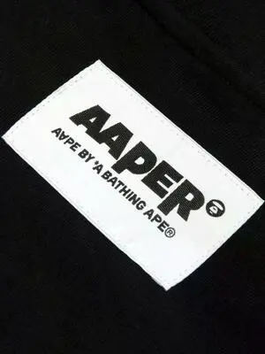 AAPE BY *A BATHING APE Logo-patch Long-sleeve T-shirt