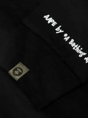 AAPE BY *A BATHING APE Logo-patch Long-sleeve T-shirt