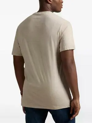 Polo Ralph Lauren Embroidered Crewneck T-shirt - Neutrals