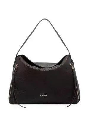 Liu Jo Grained-effect Zip-detail Tote Bag - Red