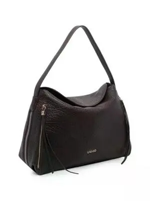 Liu Jo Grained-effect Zip-detail Tote Bag