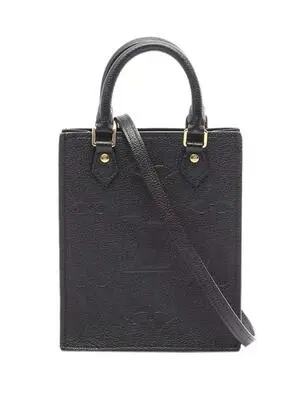 LOUIS VUITTON 2021 Monogram Empreinte Petit Sac Plat Satchel