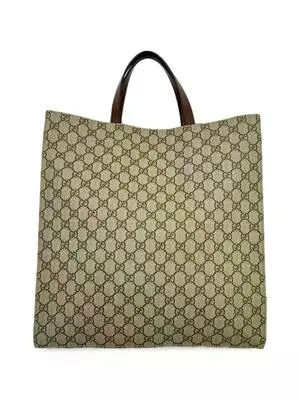 Gucci Bosco Patch Gg Supreme Tote Bag
