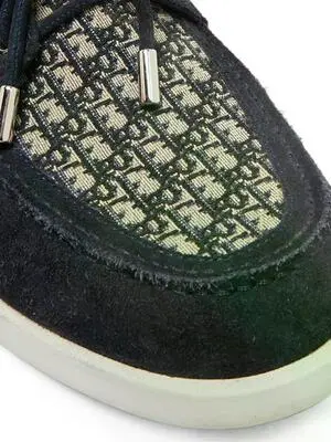 Dior Oblique Jacquard Boat Shoes