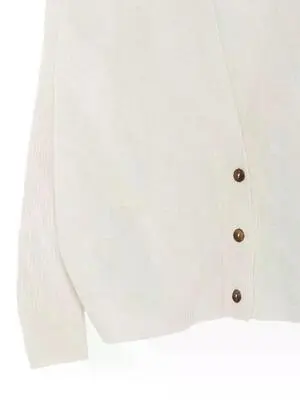 ALYSI Raglan-sleeve Button-fastening Cardigan