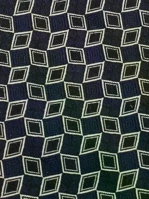 Ralph Lauren Geometric Jacquard Neck Tie - Blue