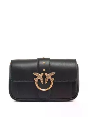 Pinko Love Bag One Simply Micro Studded Leather Shoulder Bag
