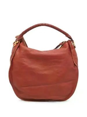 Chloé Marcie Leather Hobo Bag - Brown