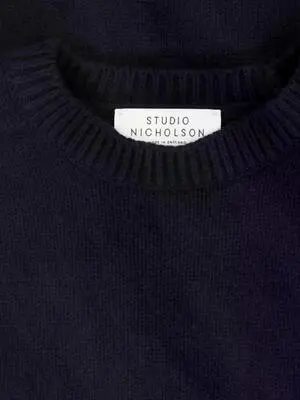 Studio Nicholson Crew Neck Lambswool Sweater