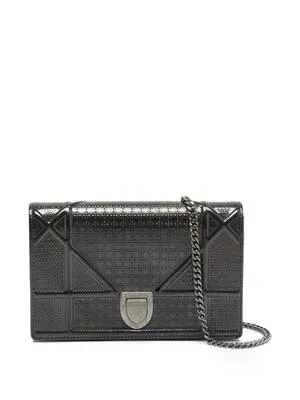 Dior Mini Diorama Microcannage Shoulder Bag